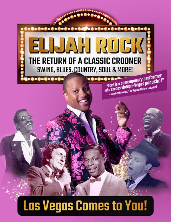 The Return of a Classic Crooner - Elijah Rock | The Official Site